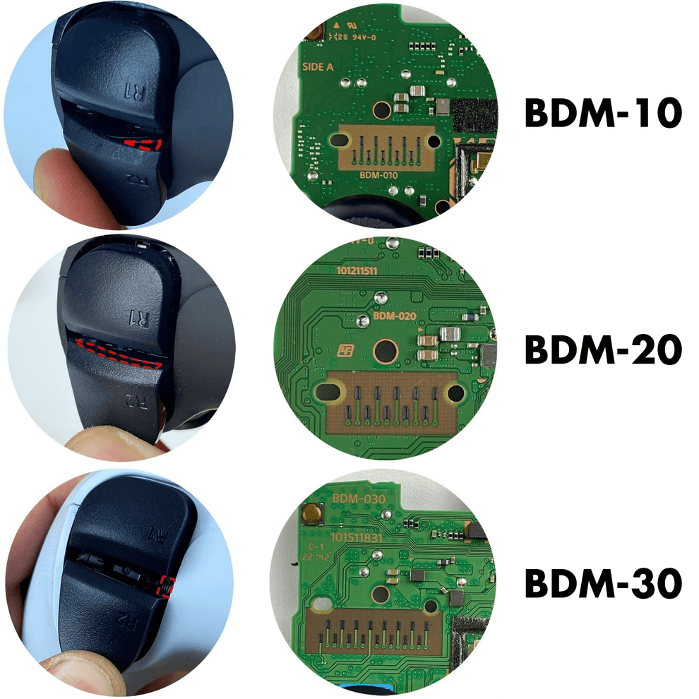 Kit de botones y disparadores Eclipse Blue para PS5: mando PS5 ...